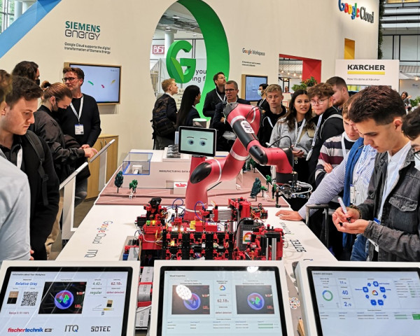 ITQ mit Google Demonstrator auf der Hannover Messe - ITQ GmbH